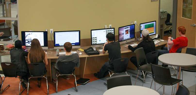 Learning Commons / Library - Captain Nichola Goddard School